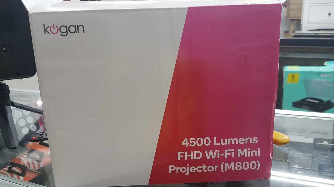 Kogan 4500 Lumens FHD Wi-fi Mini Projector (M800), TV & Home Appliances ...