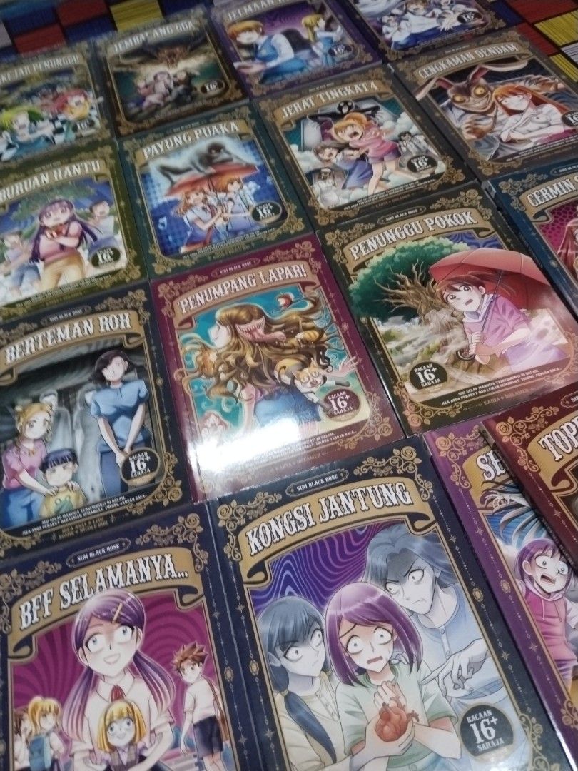 KOMIK SERAM SIRI BLACK ROSE, Hobbies & Toys, Books & Magazines, Storybooks on Carousell