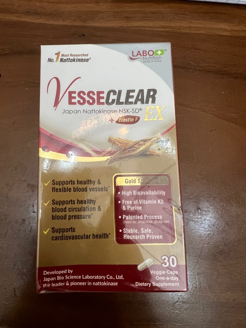 Labo nutrition Vesseclear Ex, Health & Nutrition, Health Supplements, Vitamins & Supplements on ...