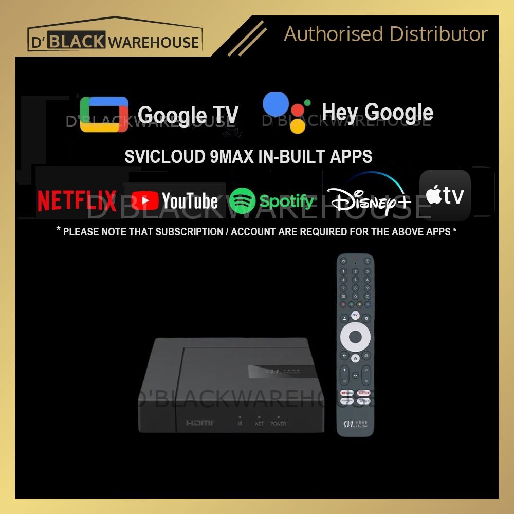 LATEST SVICLOUD 9MAX / 9P SG READY STOCK / SVI CLOUD / TV BOX / ANDROID ...