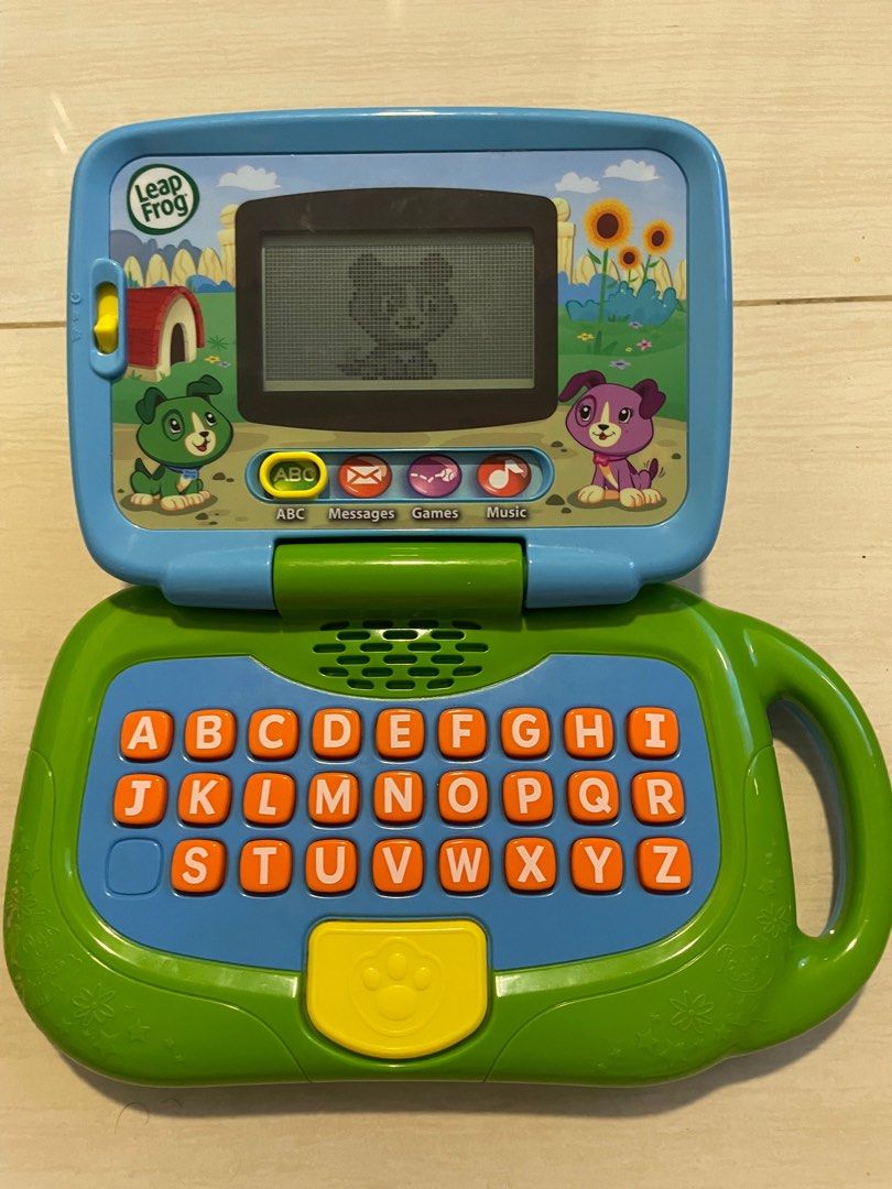 Leapfrog laptop ABC, Babies & Kids, Infant Playtime on Carousell