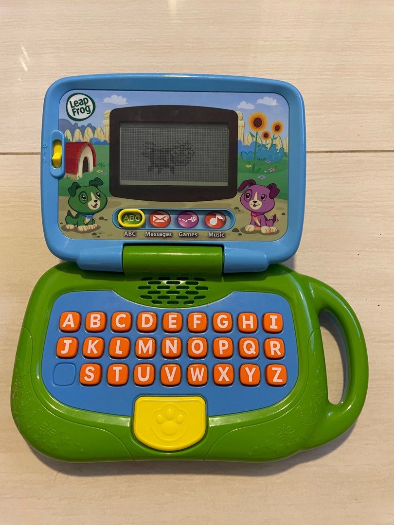 Leapfrog laptop ABC, Babies & Kids, Infant Playtime on Carousell