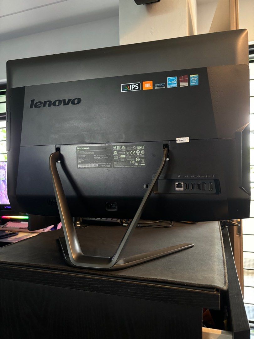 LENOVO AiO All-in-One 24" inch FHD Desktop Computer PC Processor intel ...