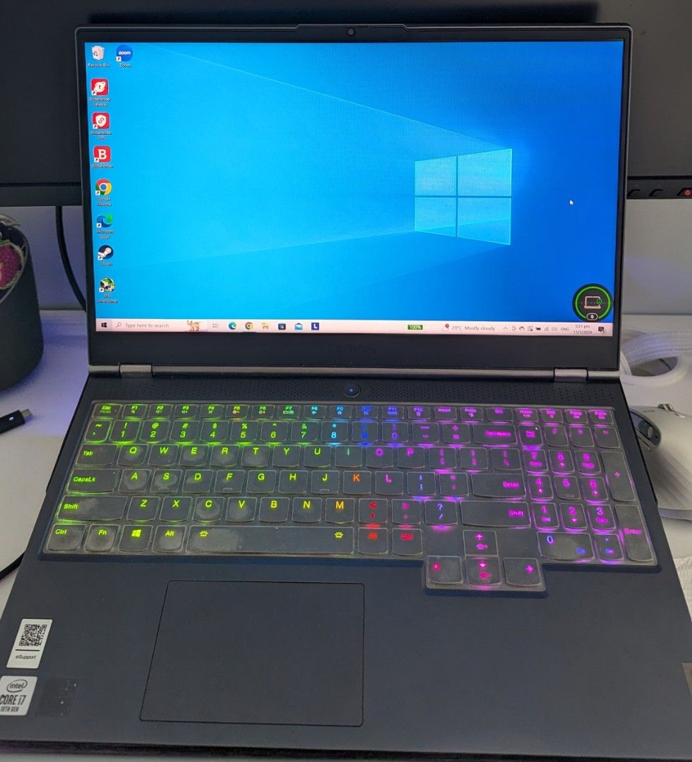 Lenovo Legion 7i RTX 2060 Intel i7 15" Gaming Laptop, Computers & Tech ...