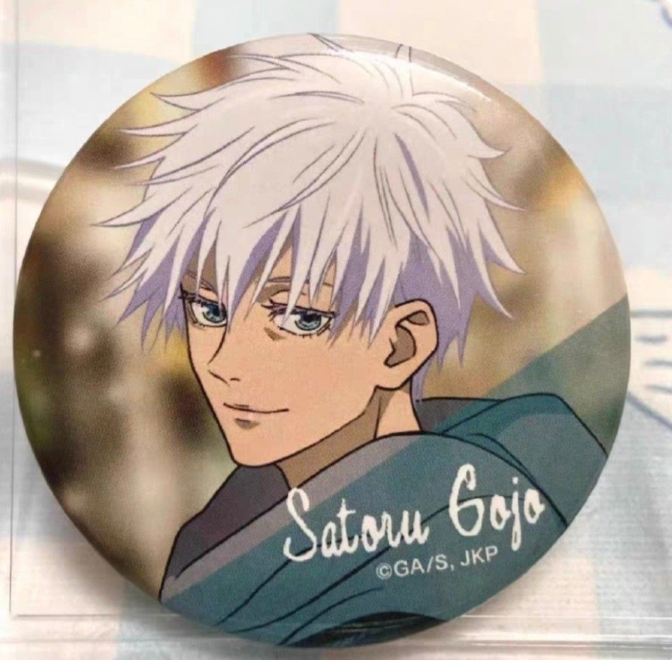 LF/WTB GOJO SATORU WINTER DAY BADGE JJK JUJUTSU KAISEN, Hobbies & Toys ...