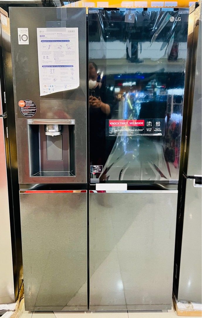 Lg Side by Side Refrigerator NO FROST INVERTER, TV & Home Appliances ...