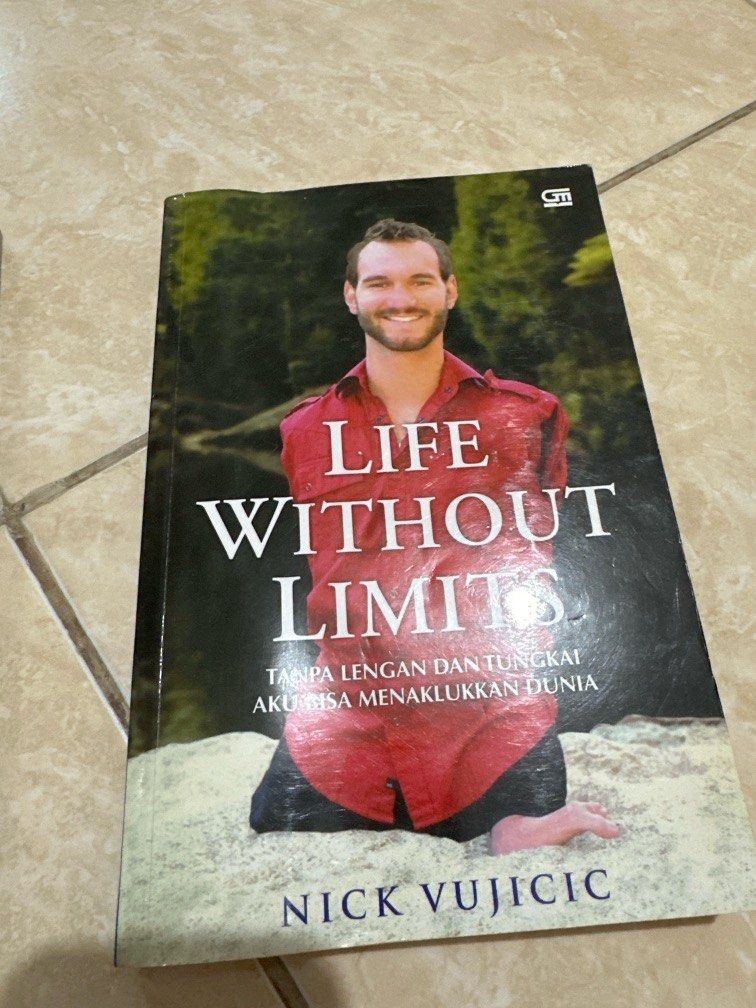 Life Without Limits Nick Vujicic Buku And Alat Tulis Buku Di Carousell