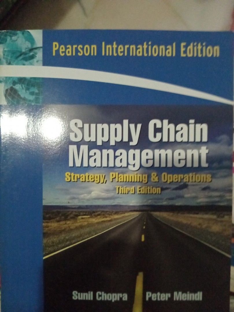 Logistics Supply chain management textbook, Hobbies & Toys, Books ...