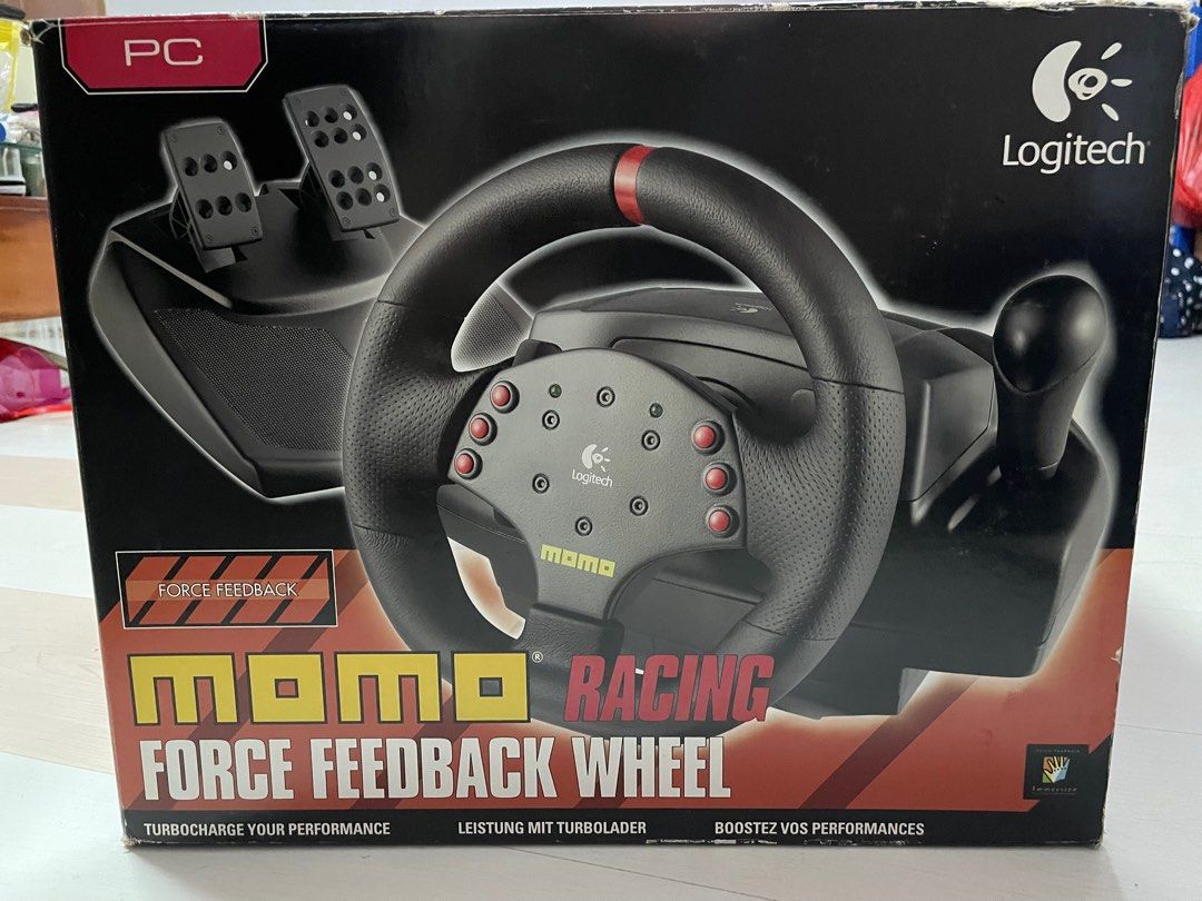 Logitech Momo racing, Video Gaming, Gaming Accessories, Controllers on ...