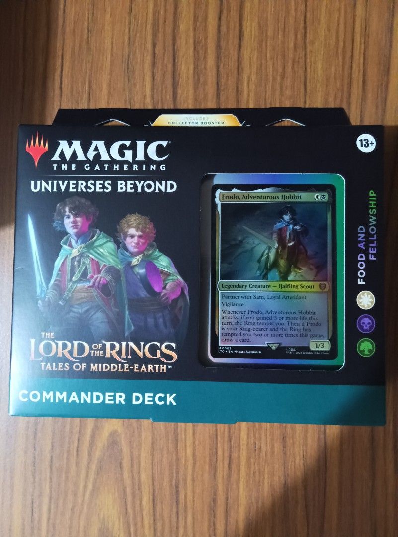 Lord of the Rings : Tales of Middle-Earth Food and Fellowship Commander ...