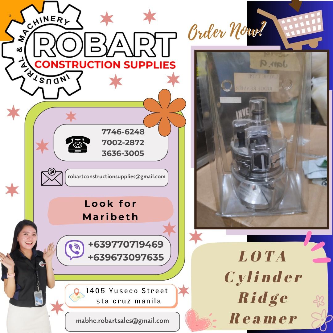 LOTA Cylinder Ridge Reamer, Commercial & Industrial, Construction Tools ...