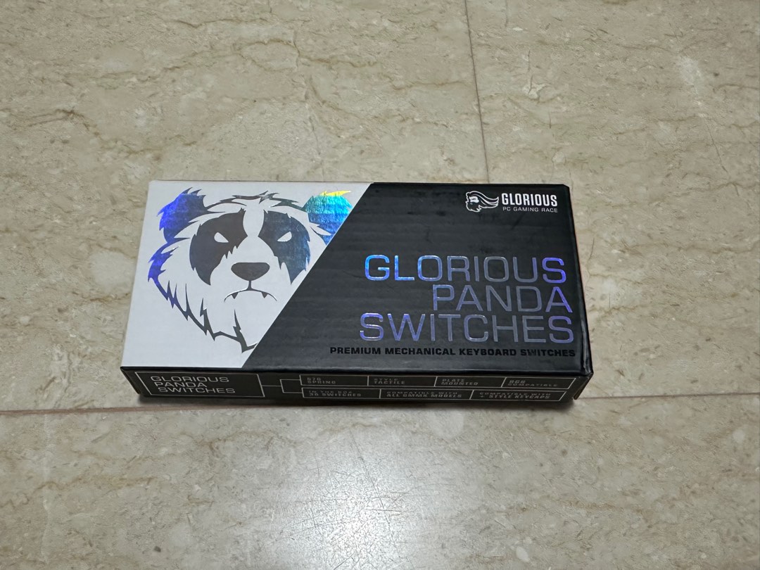 (Lubed) 81x Glorious Holy Panda Tactile Switches , Computers & Tech ...