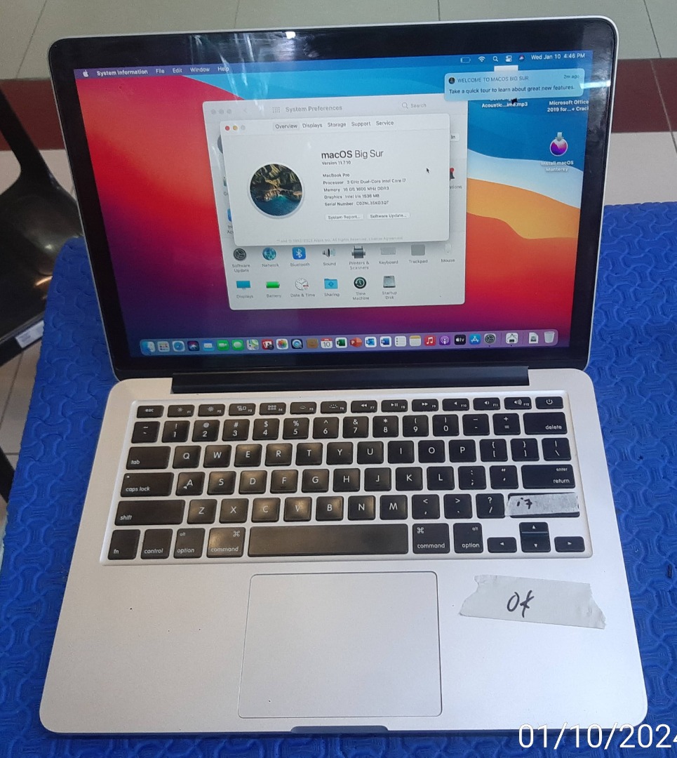 MacBook 2015 > Core i7, 16GB RAM, SSD 512GB, Good battery, Computers ...
