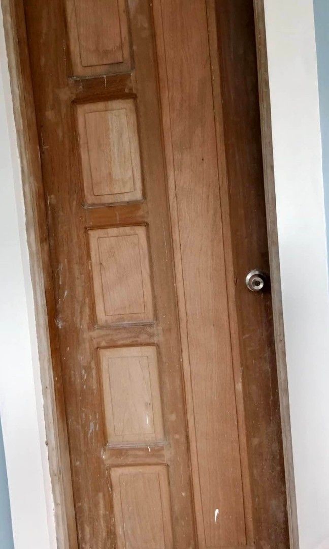 Main Door set with hamba, Furniture & Home Living, Security & Locks ...