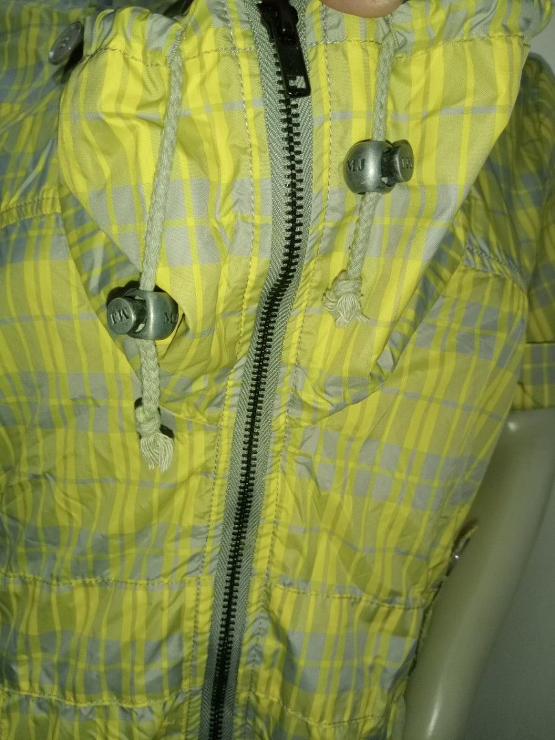 Marc Jacobs Plaid ShortSleeves Rain Jacket Dress, Women's Fashion ...