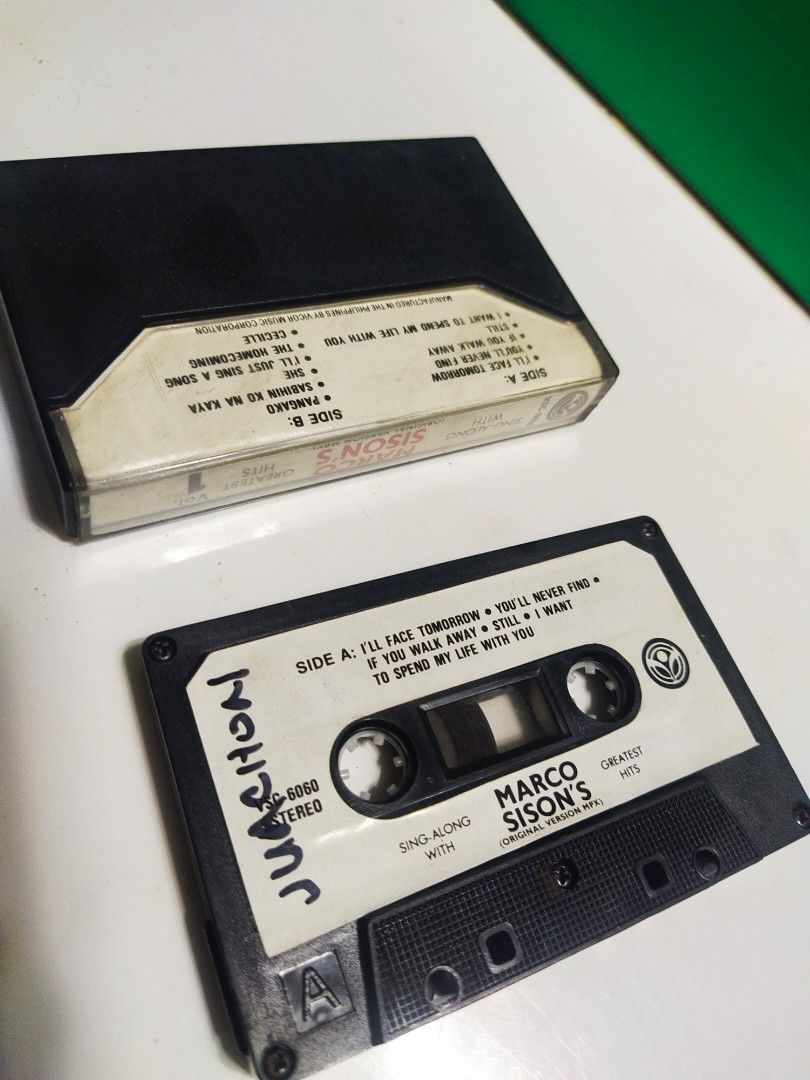 "MARCO SISON"/Greatest Hits album/Cassette Tape/Multiplex Version/1980s ...