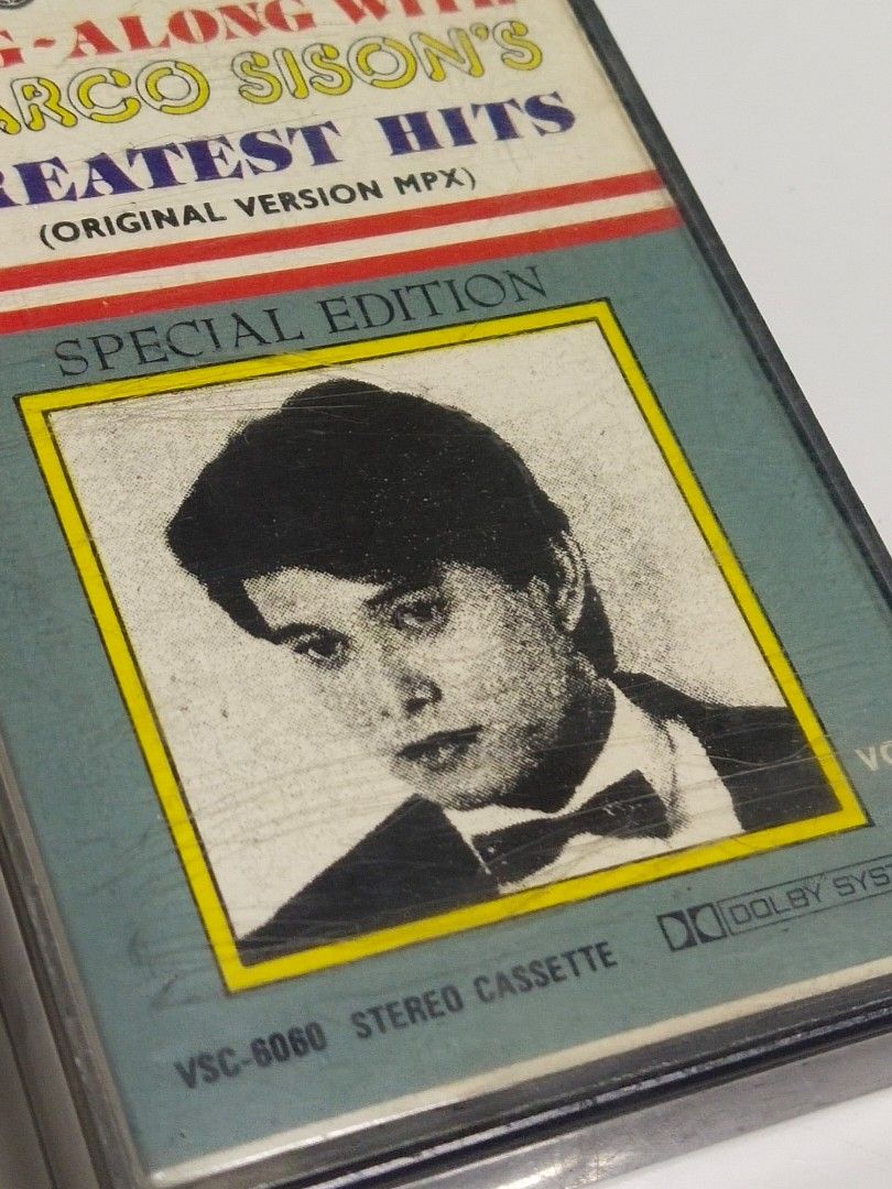 "MARCO SISON"/Greatest Hits album/Cassette Tape/Multiplex Version/1980s ...