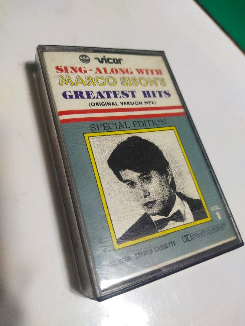 "MARCO SISON"/Greatest Hits album/Cassette Tape/Multiplex Version/1980s ...