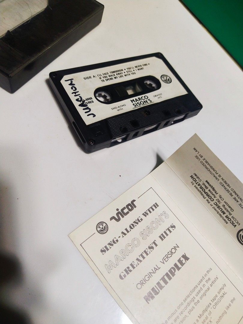 "MARCO SISON"/Greatest Hits album/Cassette Tape/Multiplex Version/1980s ...