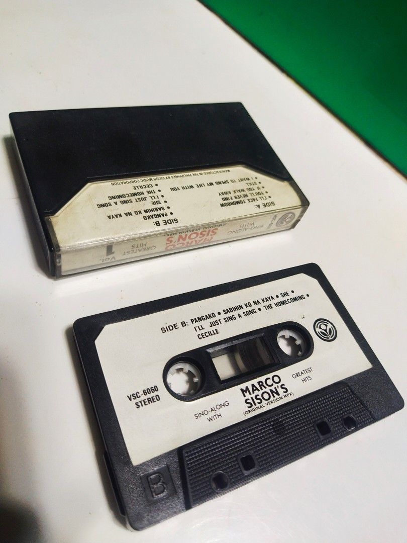 "MARCO SISON"/Greatest Hits album/Cassette Tape/Multiplex Version/1980s ...