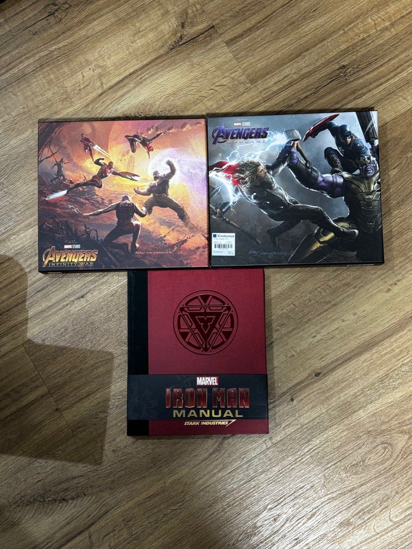 Marvel MCU Art Book avengers end game infinity war iron man manual hot ...