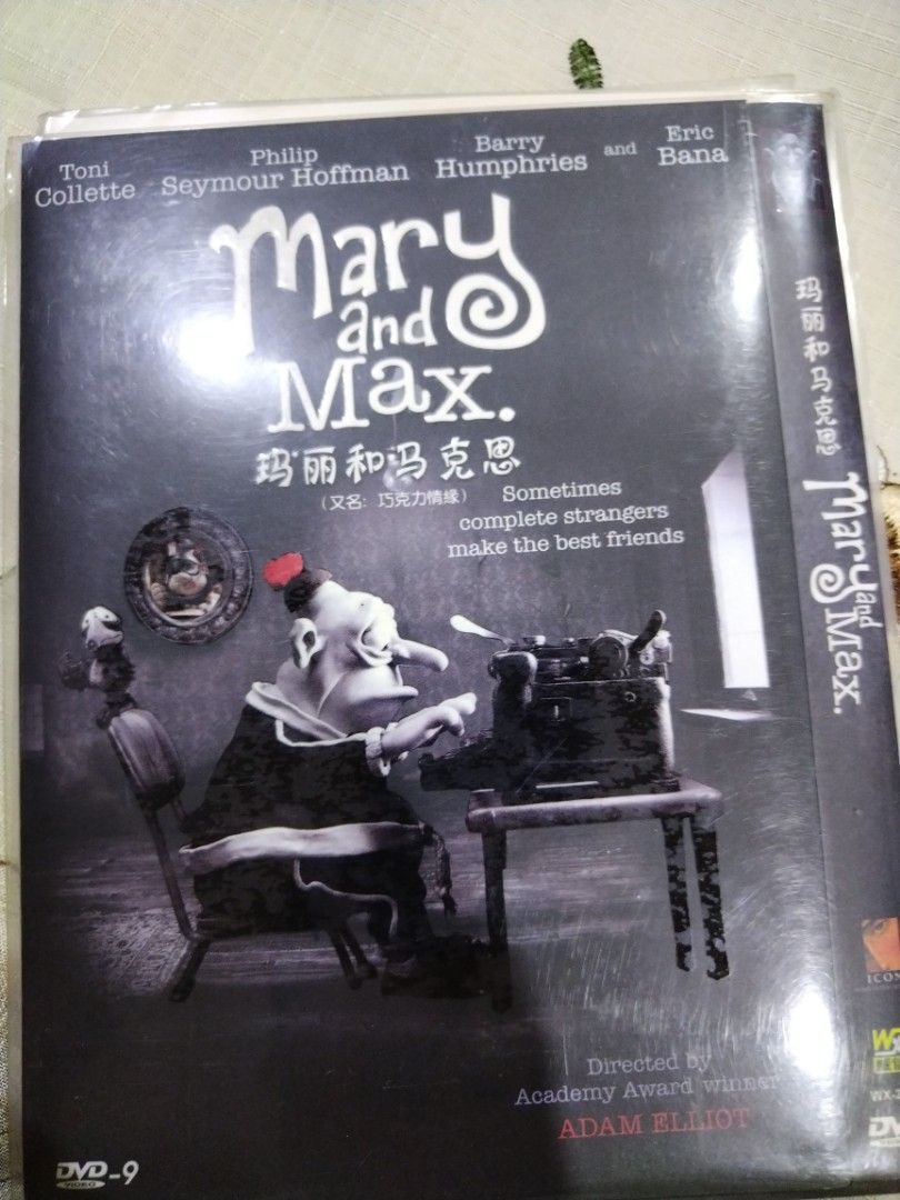 Mary and Max DVD, Hobbies & Toys, Music & Media, CDs & DVDs on Carousell
