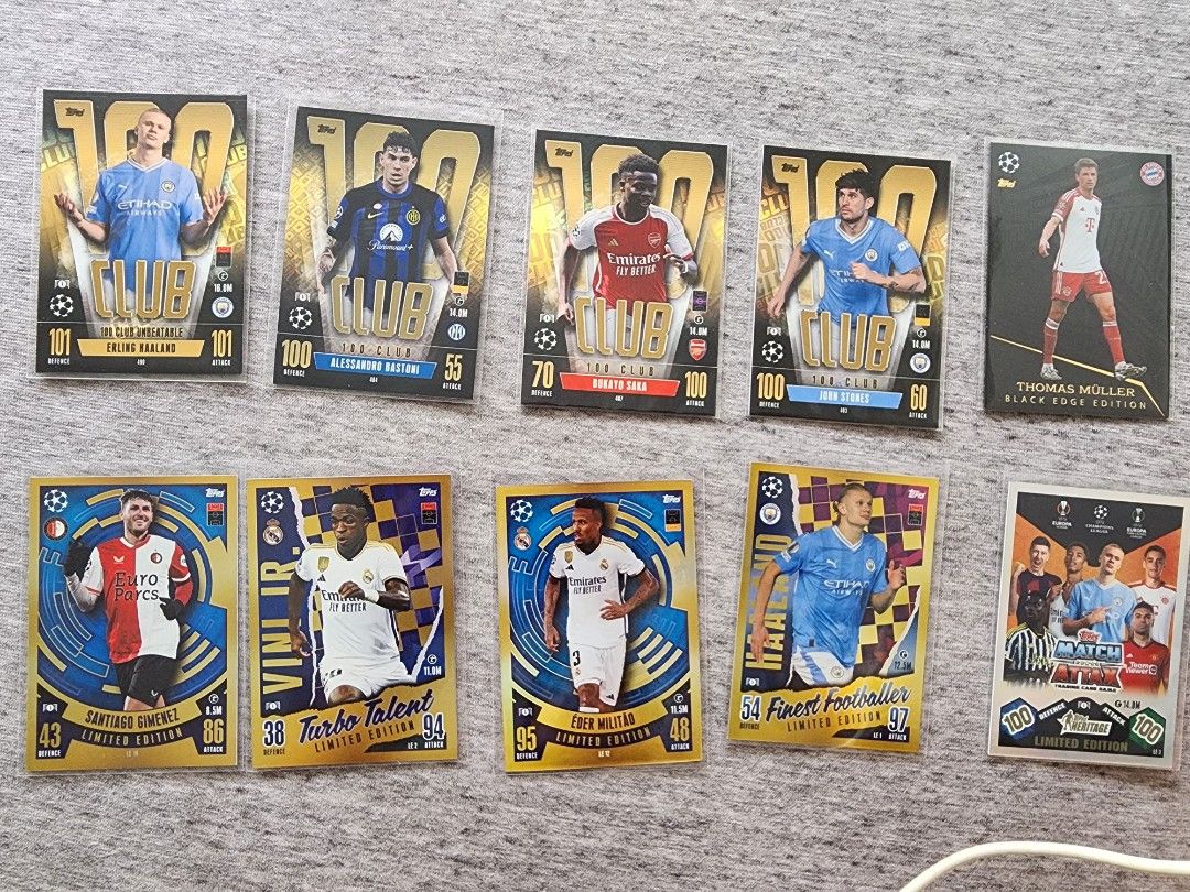 Match Attax 23/24 Cards - Rare + Limited Edition, Hobbies & Toys, Toys ...