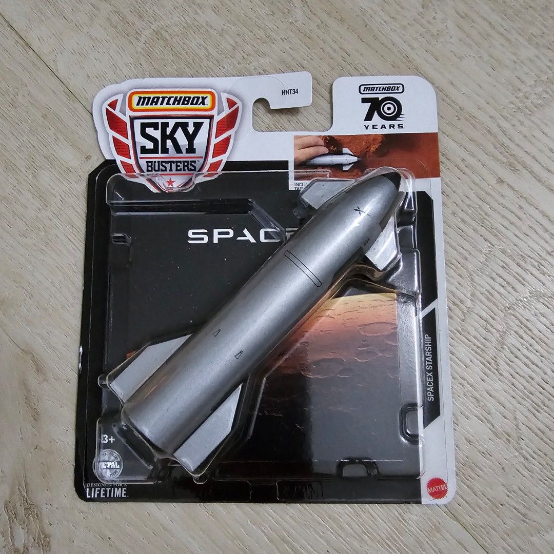 Matchbox SpaceX Starship, Hobbies & Toys, Toys & Games on Carousell