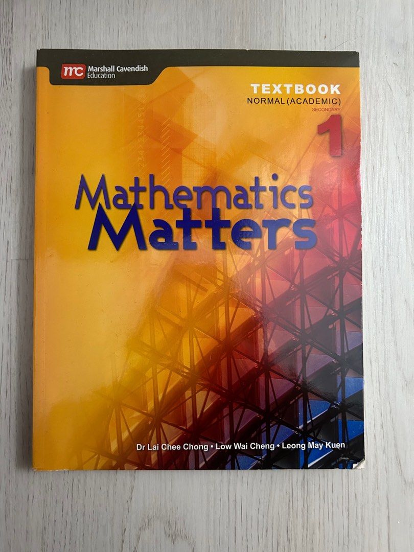 Mathematics matters textbook, Hobbies & Toys, Books & Magazines ...