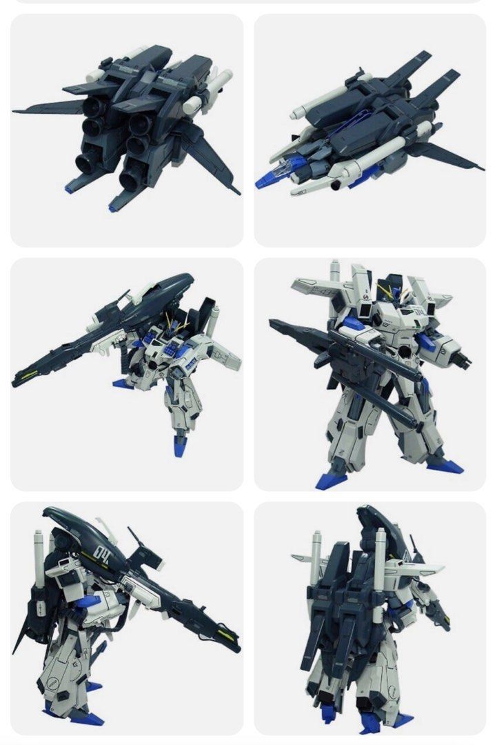 MG Gundam FA-010A FAZZ (1:100), Hobbies & Toys, Toys & Games on Carousell