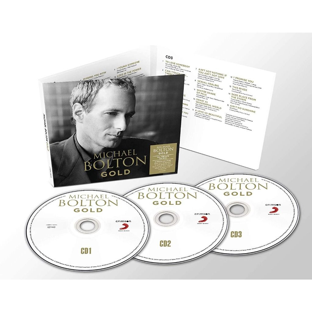 Michael Bolton Gold [ CD ], Hobbies & Toys, Music & Media, CDs & DVDs on Carousell