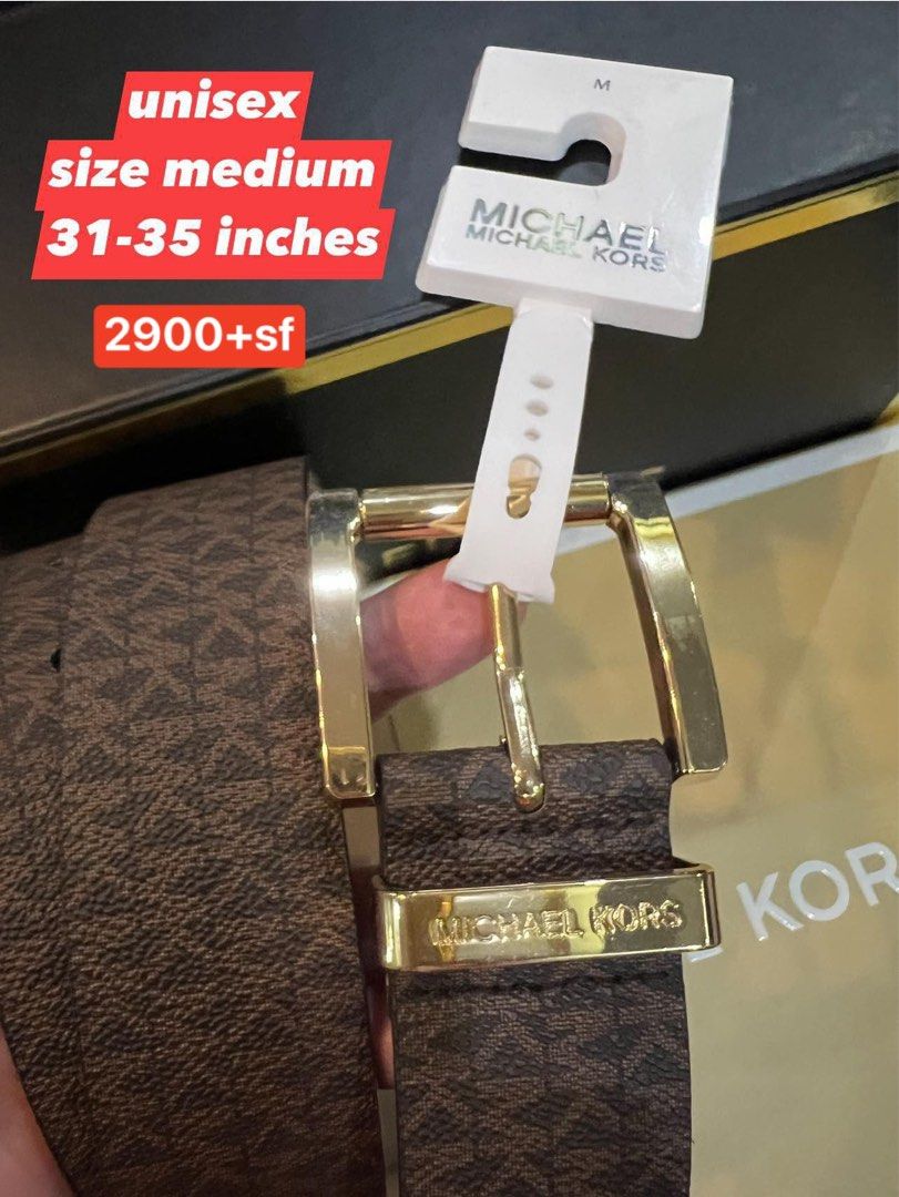 Michael Kors belts, Women's Fashion, Watches & Accessories, Belts on ...