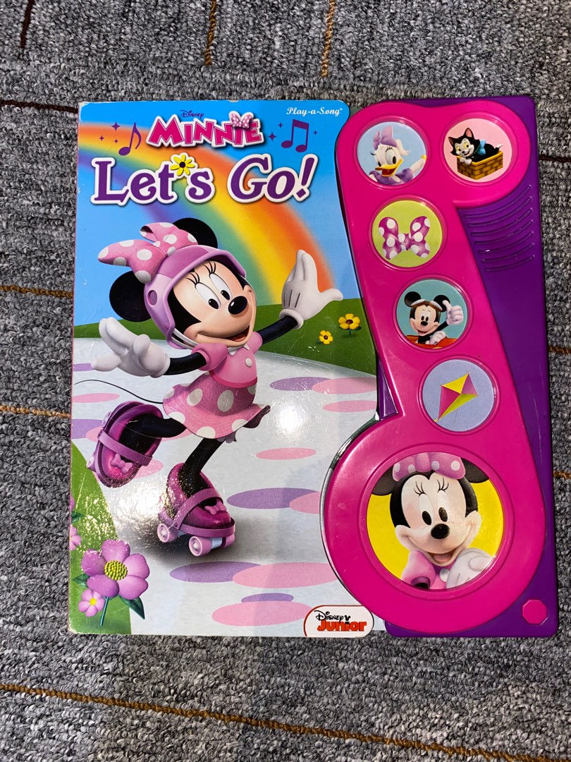 Minnie Let's Go, Hobbies & Toys, Books & Magazines, Children's Books on ...
