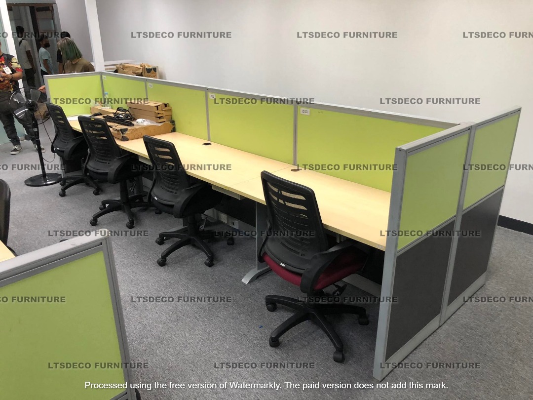 MODULAR PARTITION WORKSTATION OFFICE FURNTIURE AND PARTITION, Furniture ...