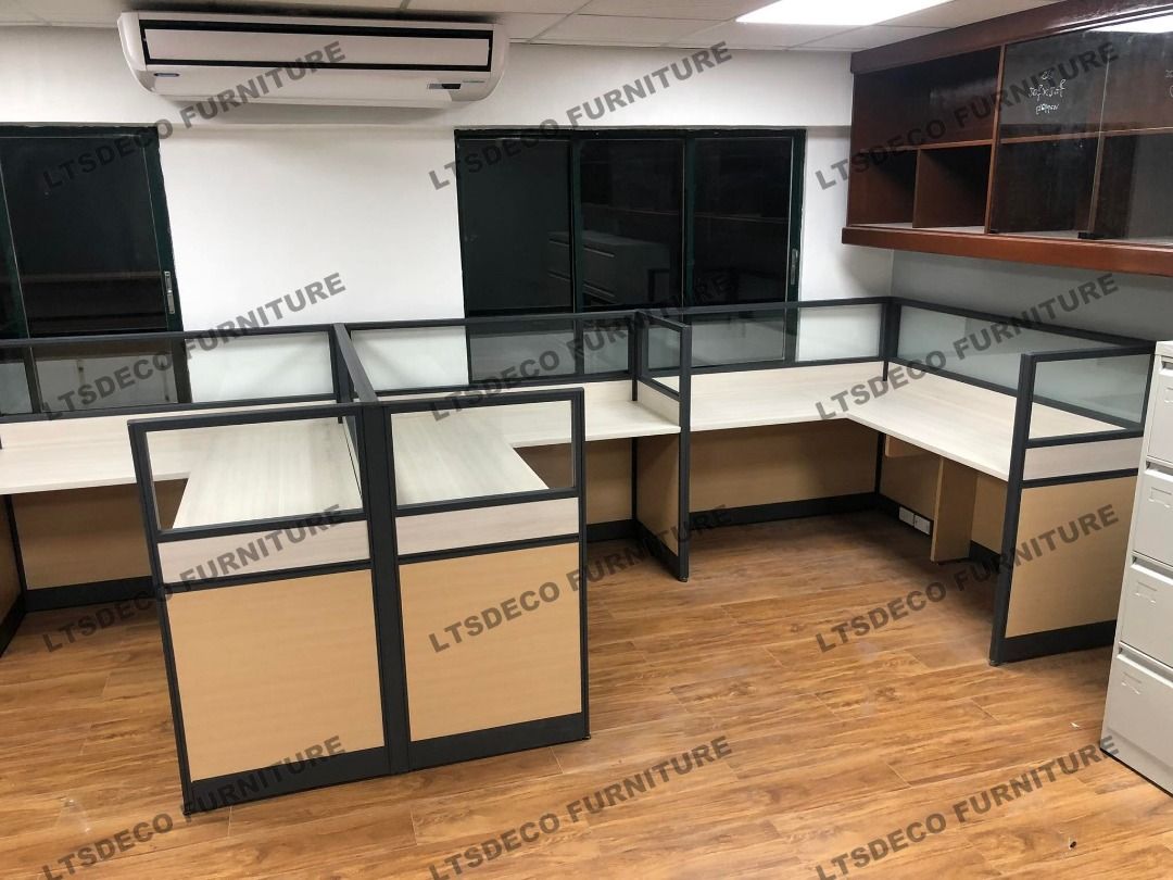 MODULAR PARTITION WORKSTATION OFFICE FURNTIURE AND PARTITION, Furniture ...