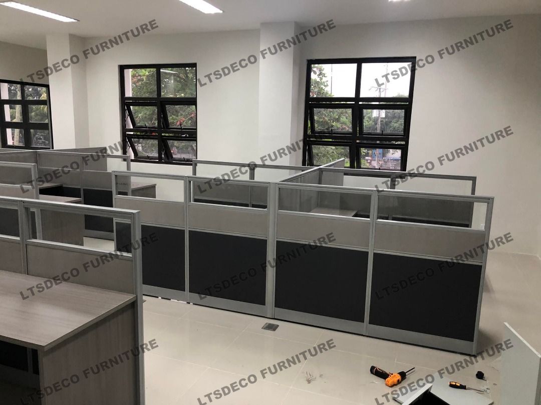 MODULAR PARTITION WORKSTATION OFFICE FURNITURE AND PARTITION, Furniture ...