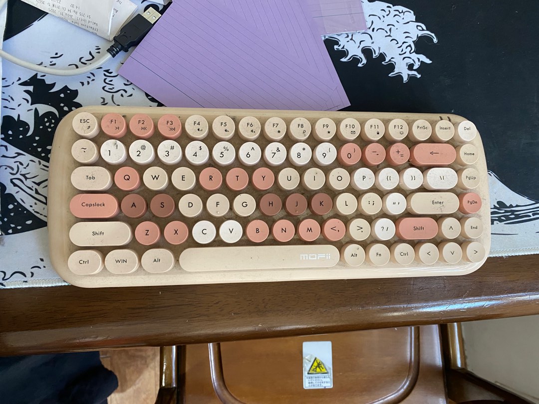 Mofii Candy Wireless Keyboard Pink (w/o mouse), Computers & Tech, Parts ...