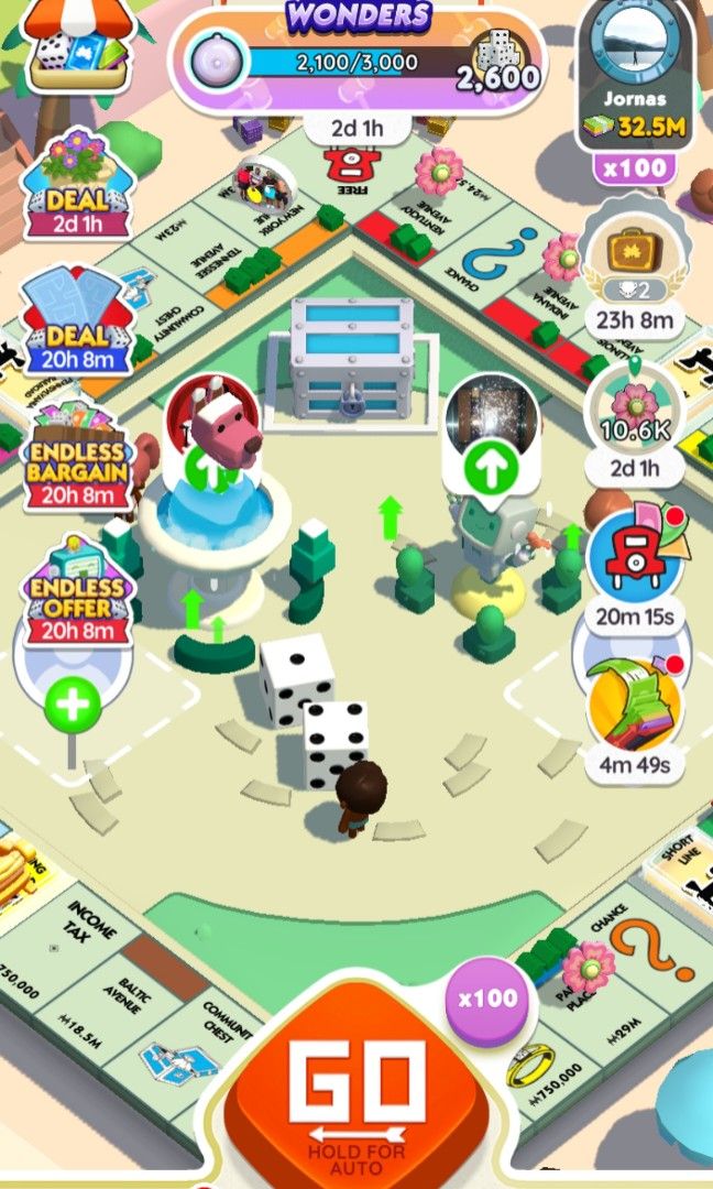 Instant Finish!!! Monopoly Go Gardening Partner Event Full Carry 80K ...
