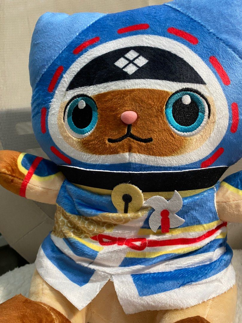 MONSTER HUNTER RISE PALICO CAPCOM OFFICIAL PEANUTS CLUB PLUSH, Hobbies ...
