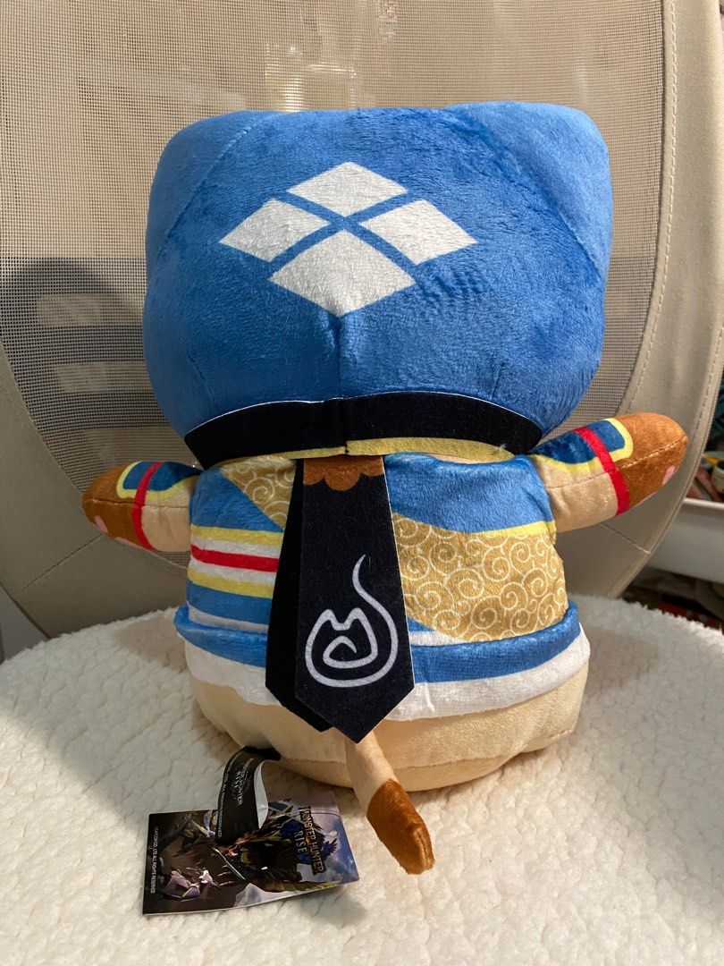 MONSTER HUNTER RISE PALICO CAPCOM OFFICIAL PEANUTS CLUB PLUSH, Hobbies ...