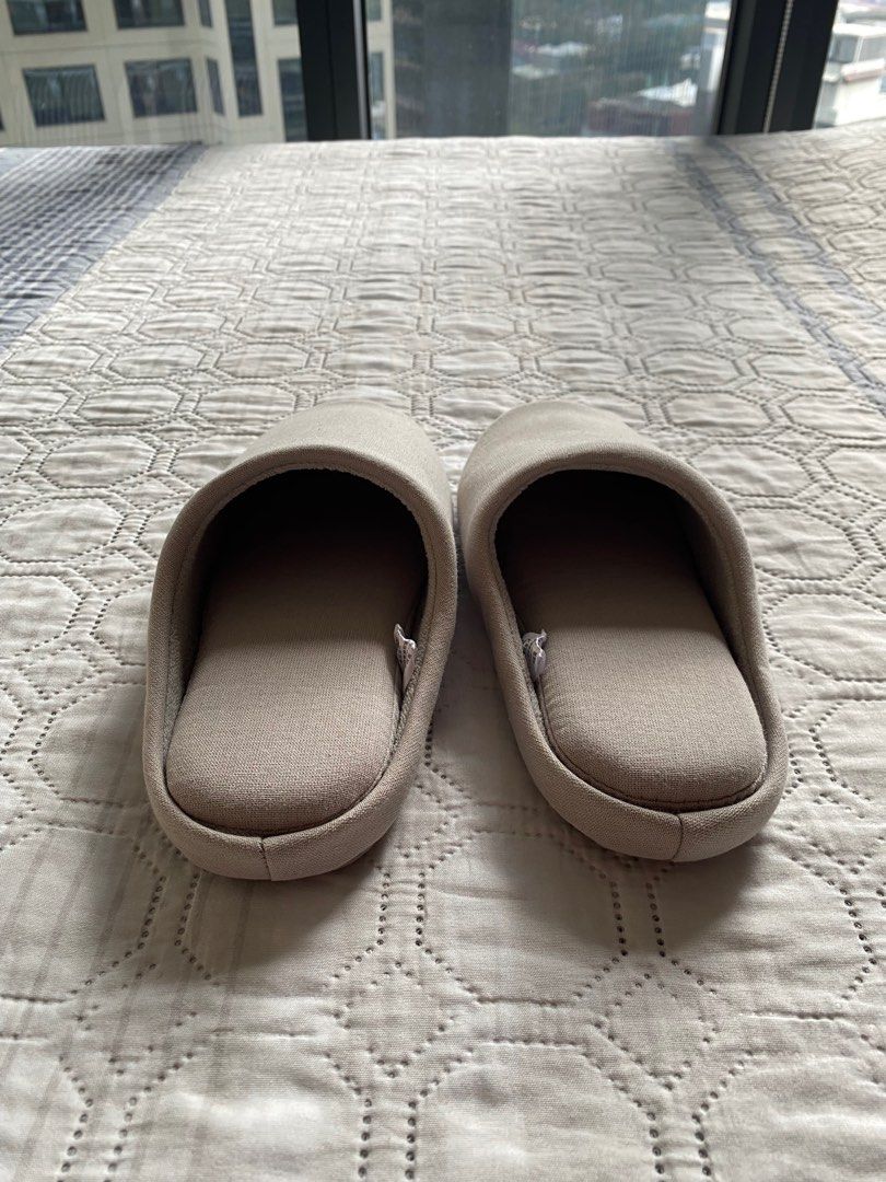 MUJI Original Cotton Insole Slippers, Women's Fashion, Footwear ...