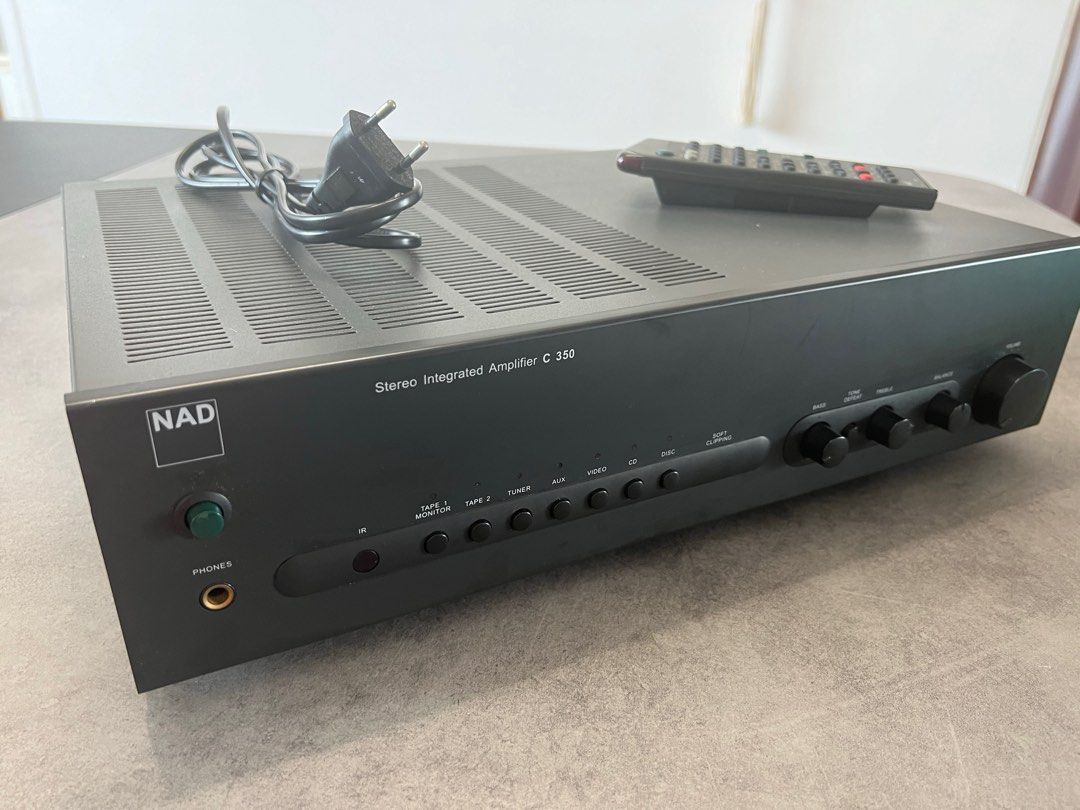 NAD C350 Stereo Integrated Amplifier, Audio, Soundbars, Speakers ...