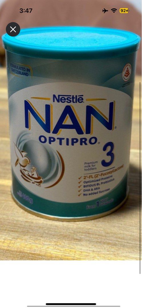 Nan Optipro 3 400g x 2 tins, Babies & Kids, Nursing & Feeding ...