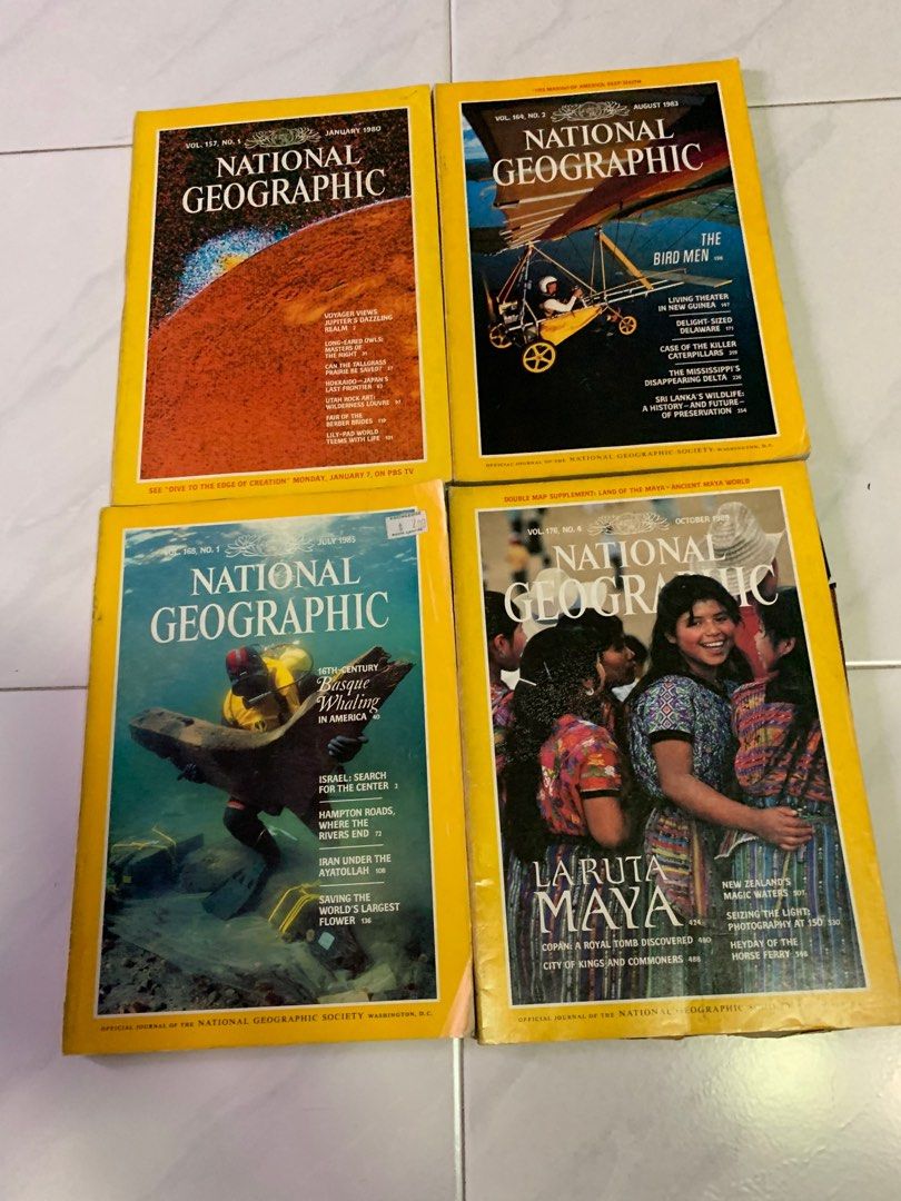 National Geographic, Hobbies & Toys, Books & Magazines, Fiction & Non ...