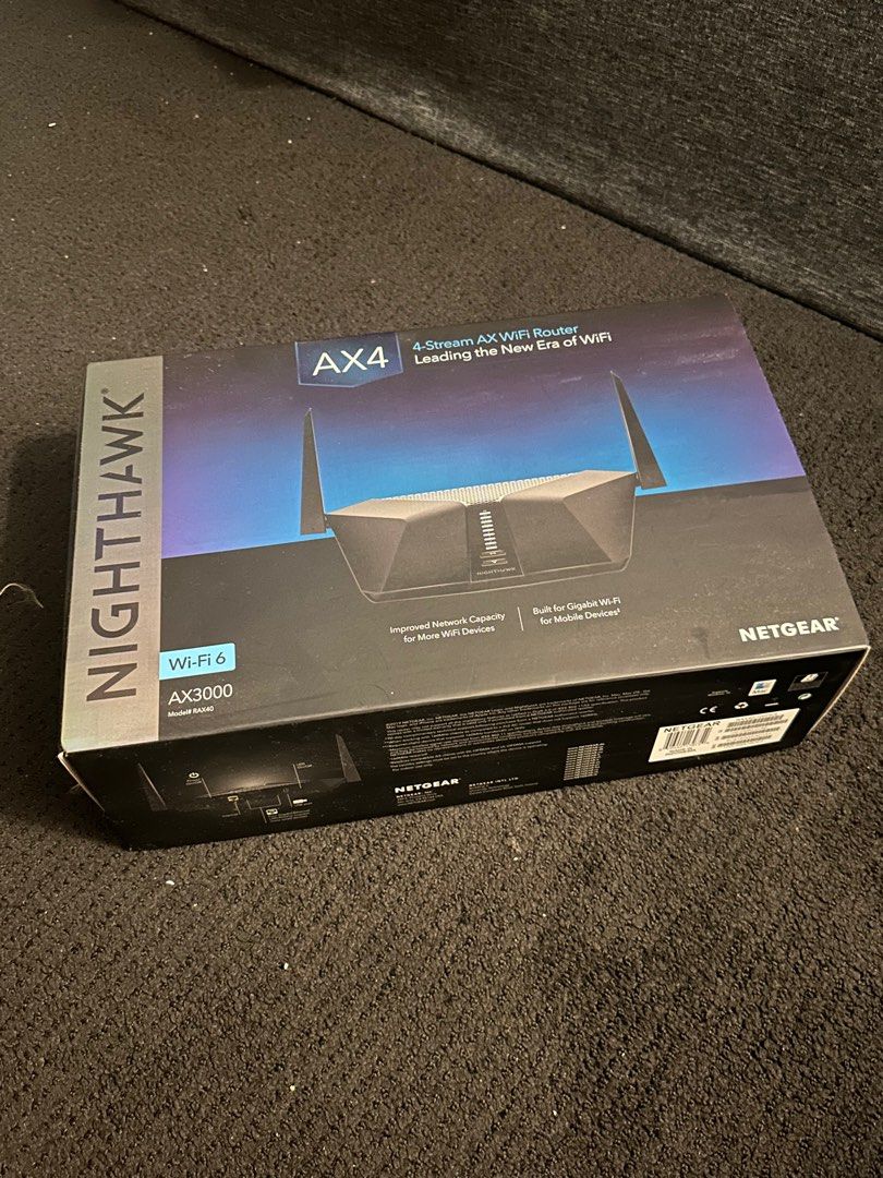 Nighthawk Wifi 6 AX3000, Computers & Tech, Parts & Accessories ...