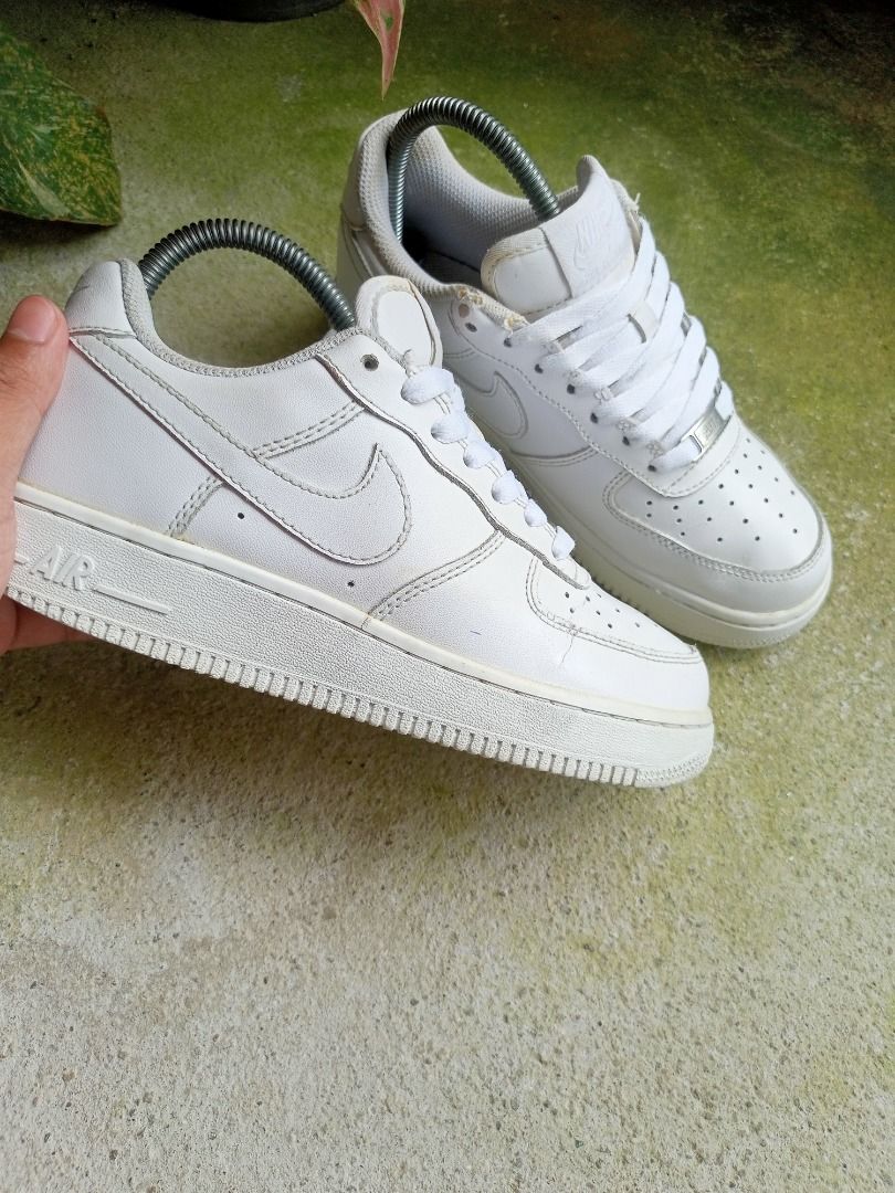 NIKE AF1 TRIPLE WHITE, Women's Fashion, Footwear, Sneakers on Carousell