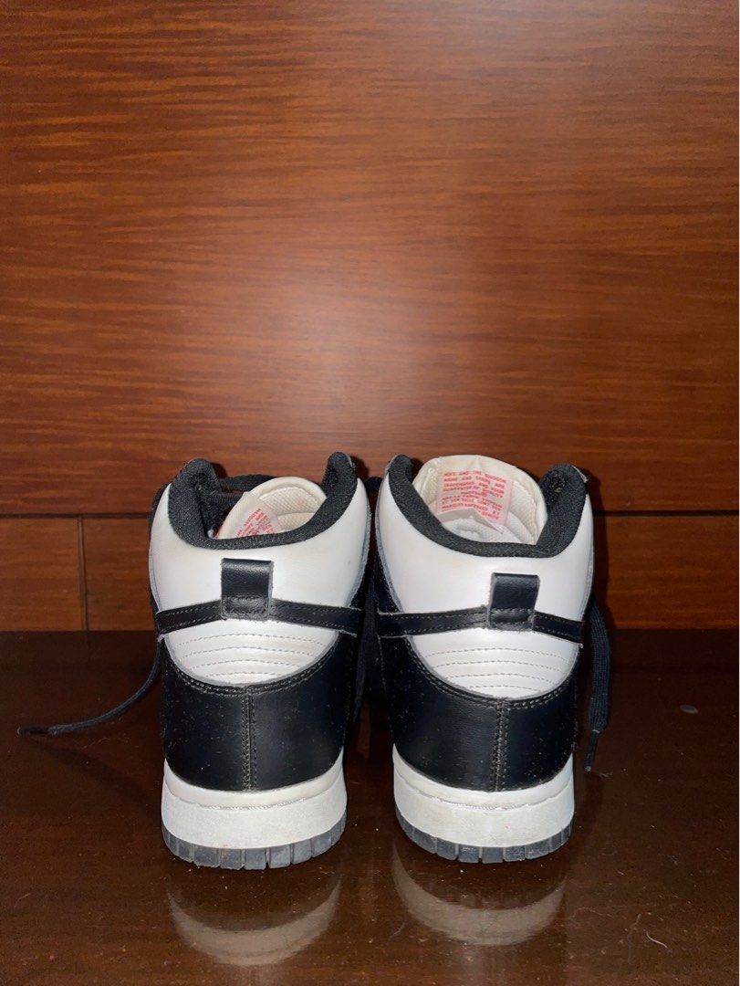 Nike Panda Dunk High, Women's Fashion, Footwear, Sneakers on Carousell
