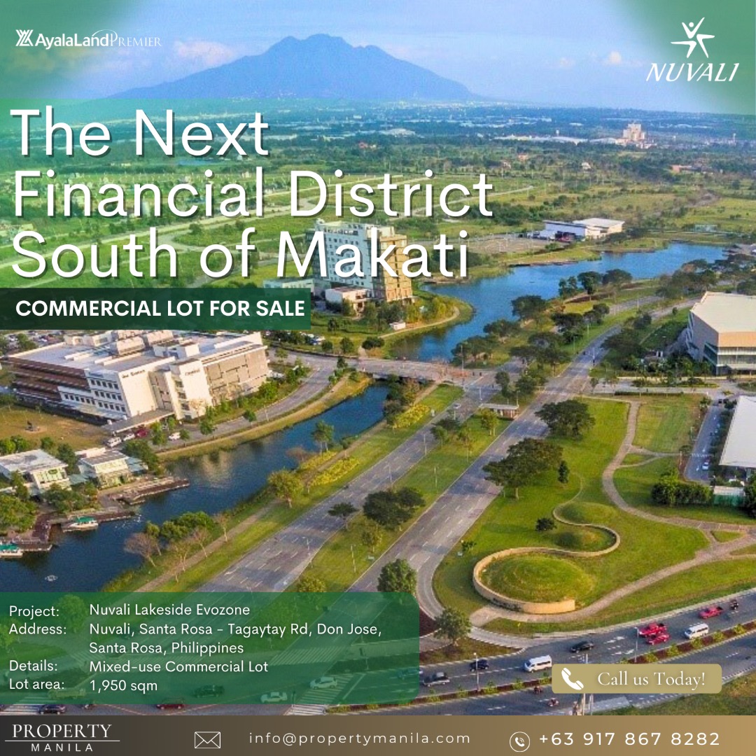 Nuvali Lakeside Evozone - Commercial Lot for Sale, Property, For Sale ...