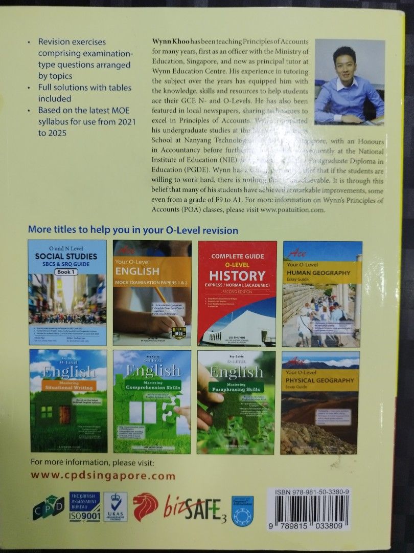 O level POA Assessment Book, Hobbies & Toys, Books & Magazines ...