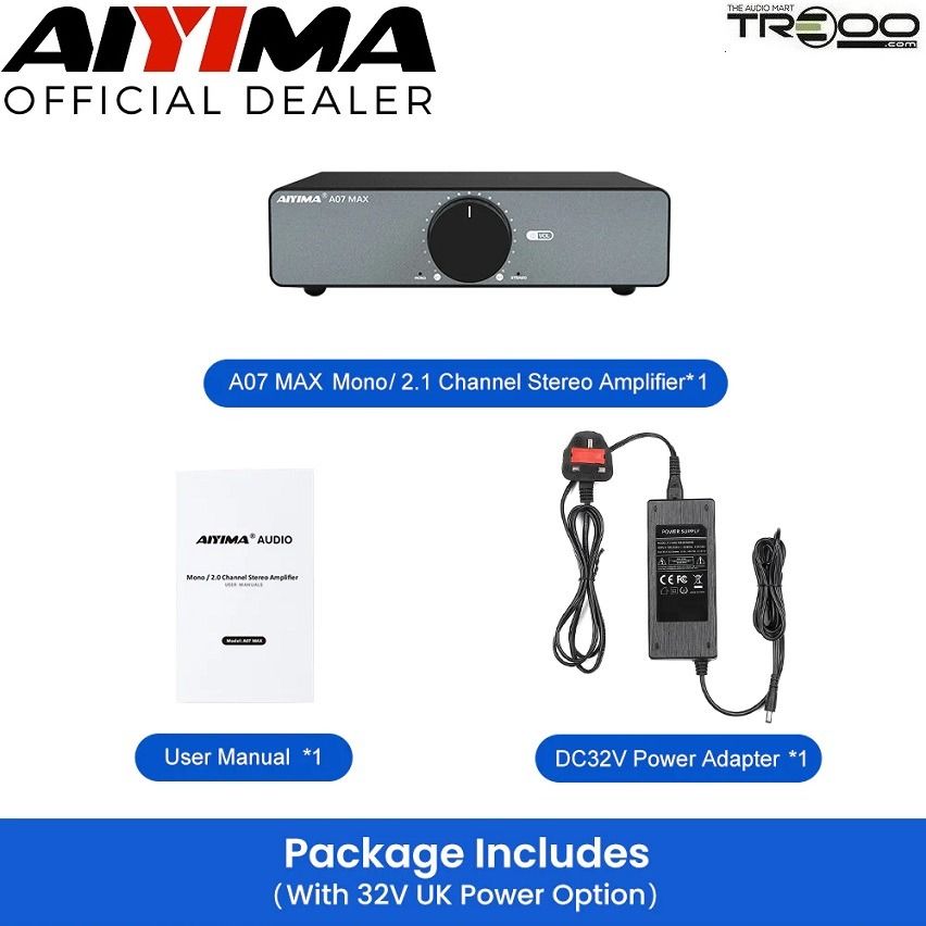 [Official] AIYIMA A07 MAX Hi-Fi Integrated Amplifier (Official local ...